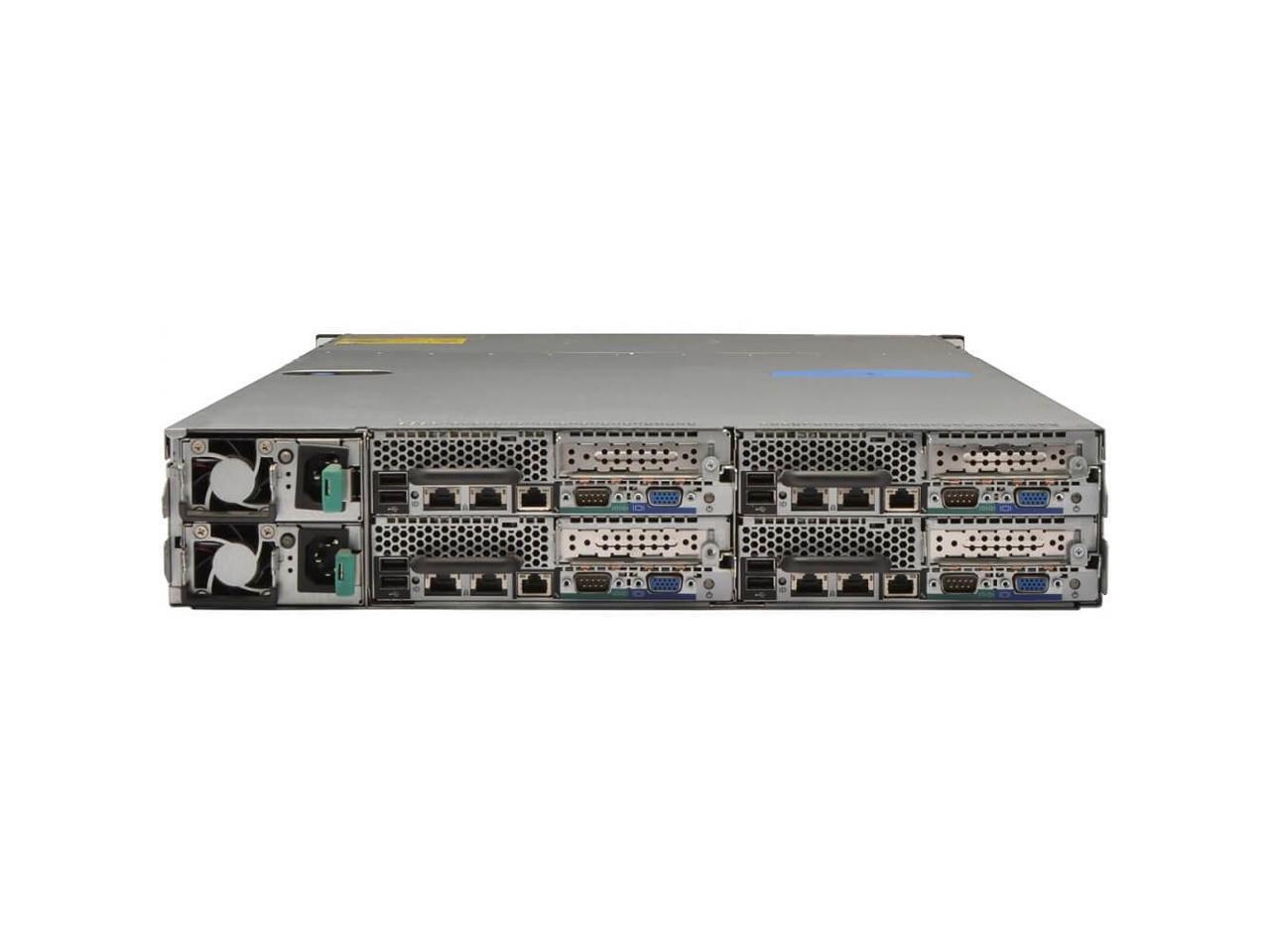 Refurbished: Dell PowerEdge C6220 II 24B 4 Node 8x E5-2650 V2 Eight ...