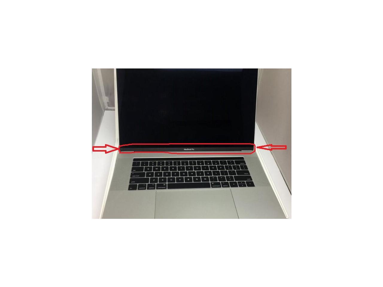 A1706 A1708 Lcd front bezel logo glass cover For Macbook pro 13'' 2016 ...