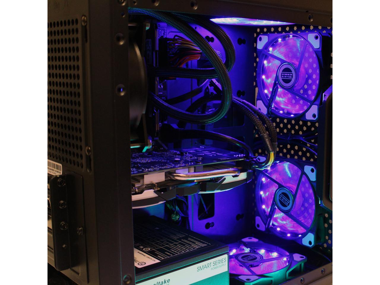 Custom PRC Ryzen Gaming PC AMD Ryzen 3 1300X 3.5GHz Quad-Core 16GB ...