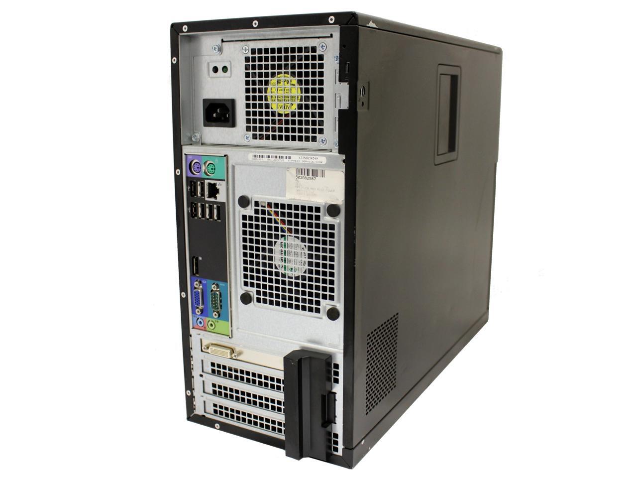 Refurbished: Dell OptiPlex 990 Mini Tower Desktop Quad Core i5-2400 3 ...