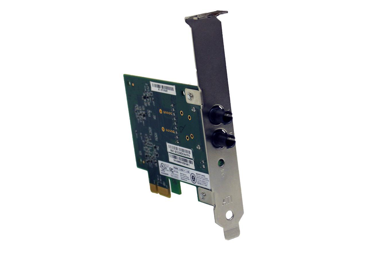 Refurbished: Allied Telesis Fast Ethernet Fiber Nic Card 100Fx/Sc PCIe AT-2711FX/ST - Newegg.com