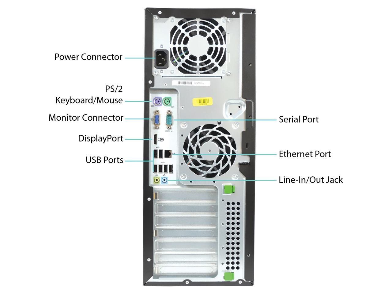 Refurbished: HP 6200 PRO MicroTower Desktop Computer Intel Quad-Core i5 ...