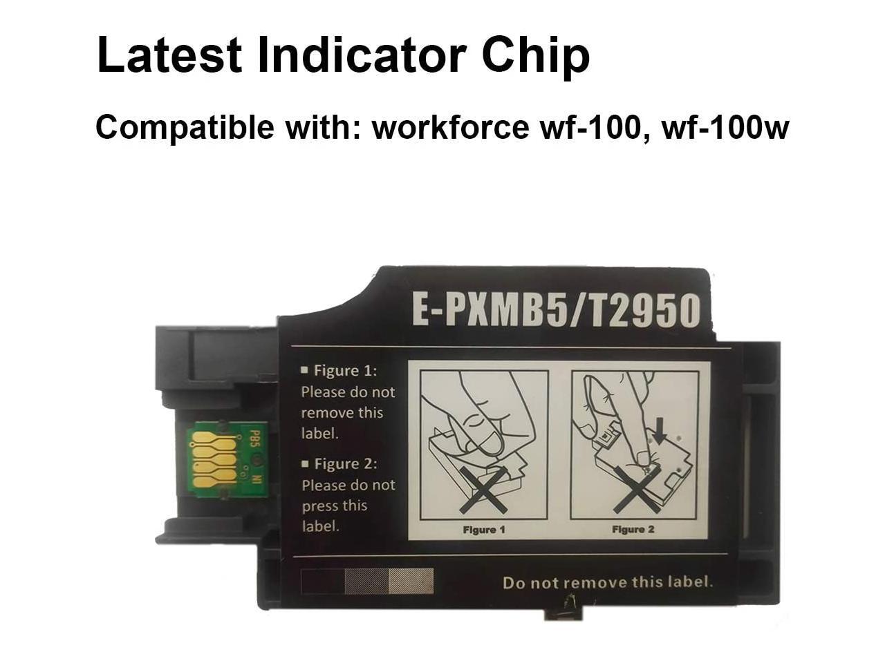 T2950 Maintenance Box Ink for Workforce WF-100 Inkjet Printer. 5-Pack ...