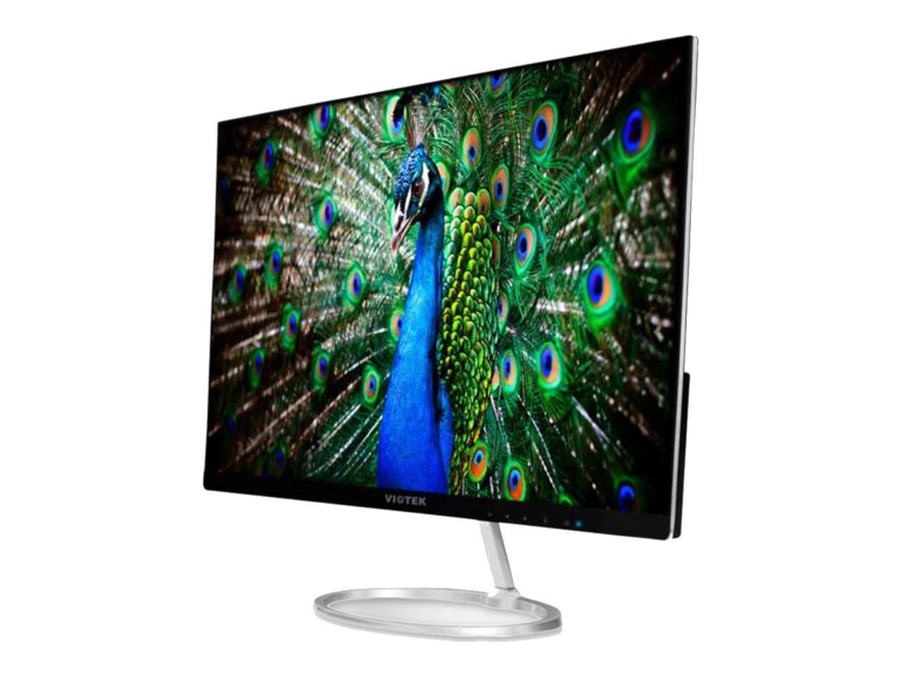 VIOTEK HA238 24" Ultra-Thin Monitor 1920x1080p, Bezel-less Frame, 16:9 ...