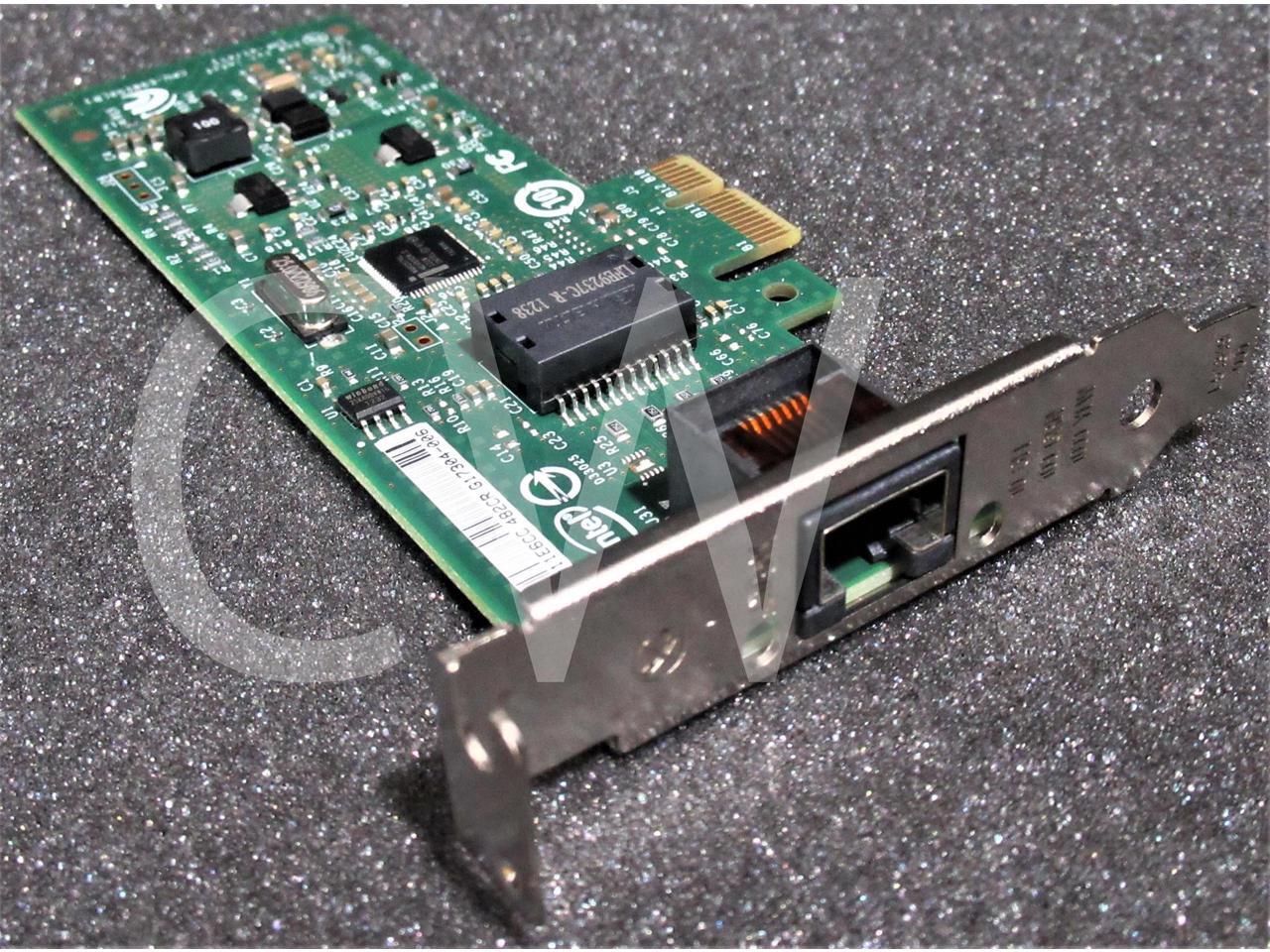 635523-001 HP Single-Port RJ-45 Gigabit Ethernet PCIe LP Desktop ...