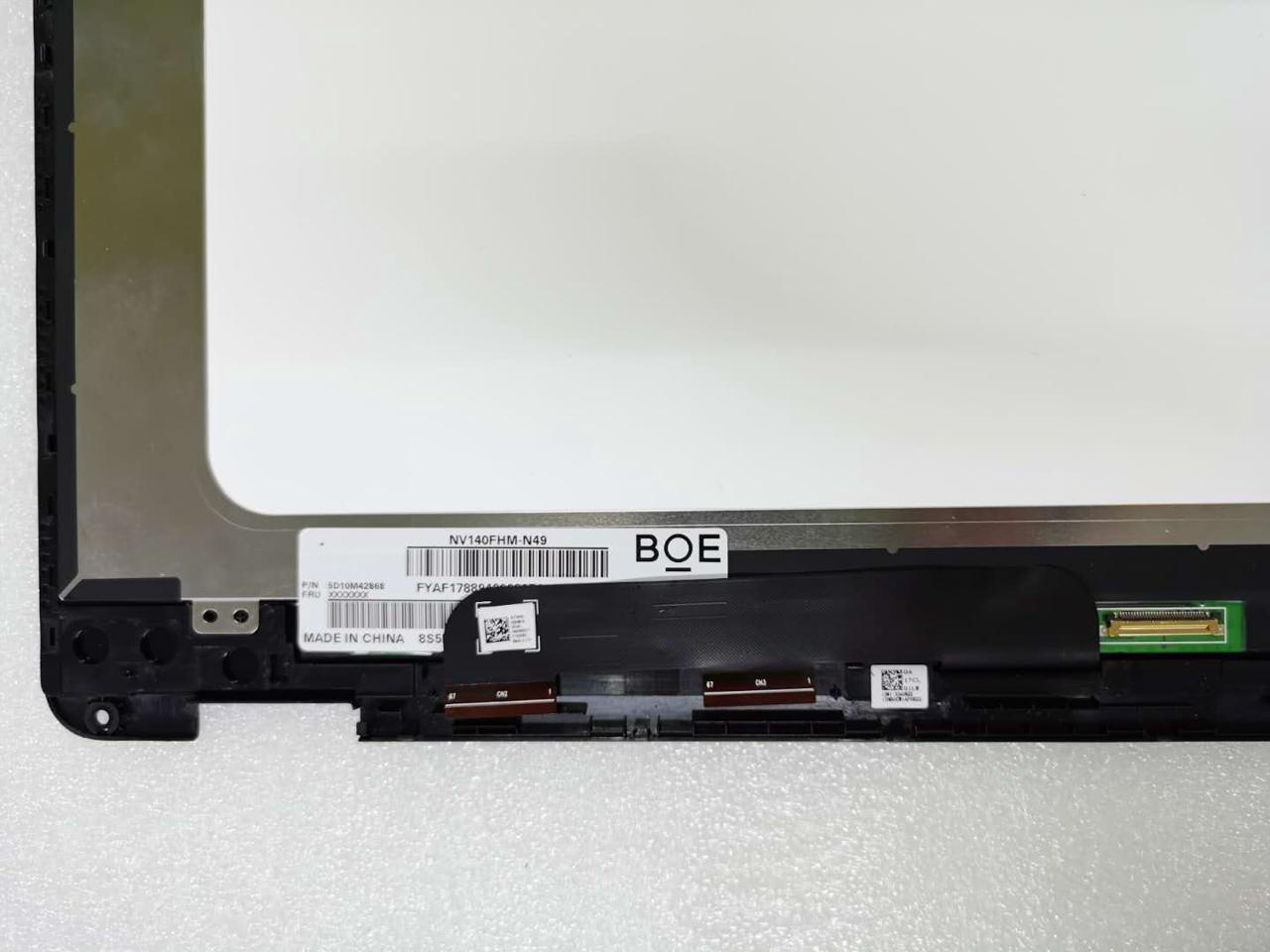 14.0" Lcd Touch Screen+Bezel Assembly for ASUS VIVOBOOK FLIP 14" TP401N ...