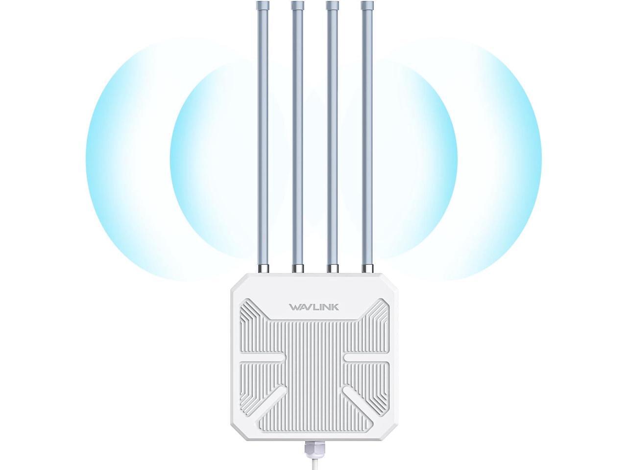 Wavlink AX1800 Outdoor WiFi Range Extender Dual Band WiFi Repeater Long ...