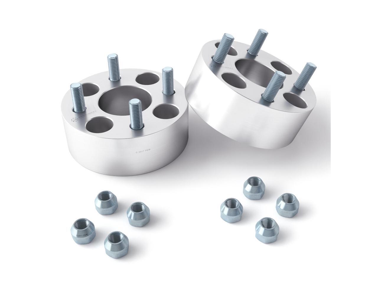 2 inch Golf Cart Wheel Spacers (4x4 Bolt Pattern, 62mm Bore, 1/2x20 ...