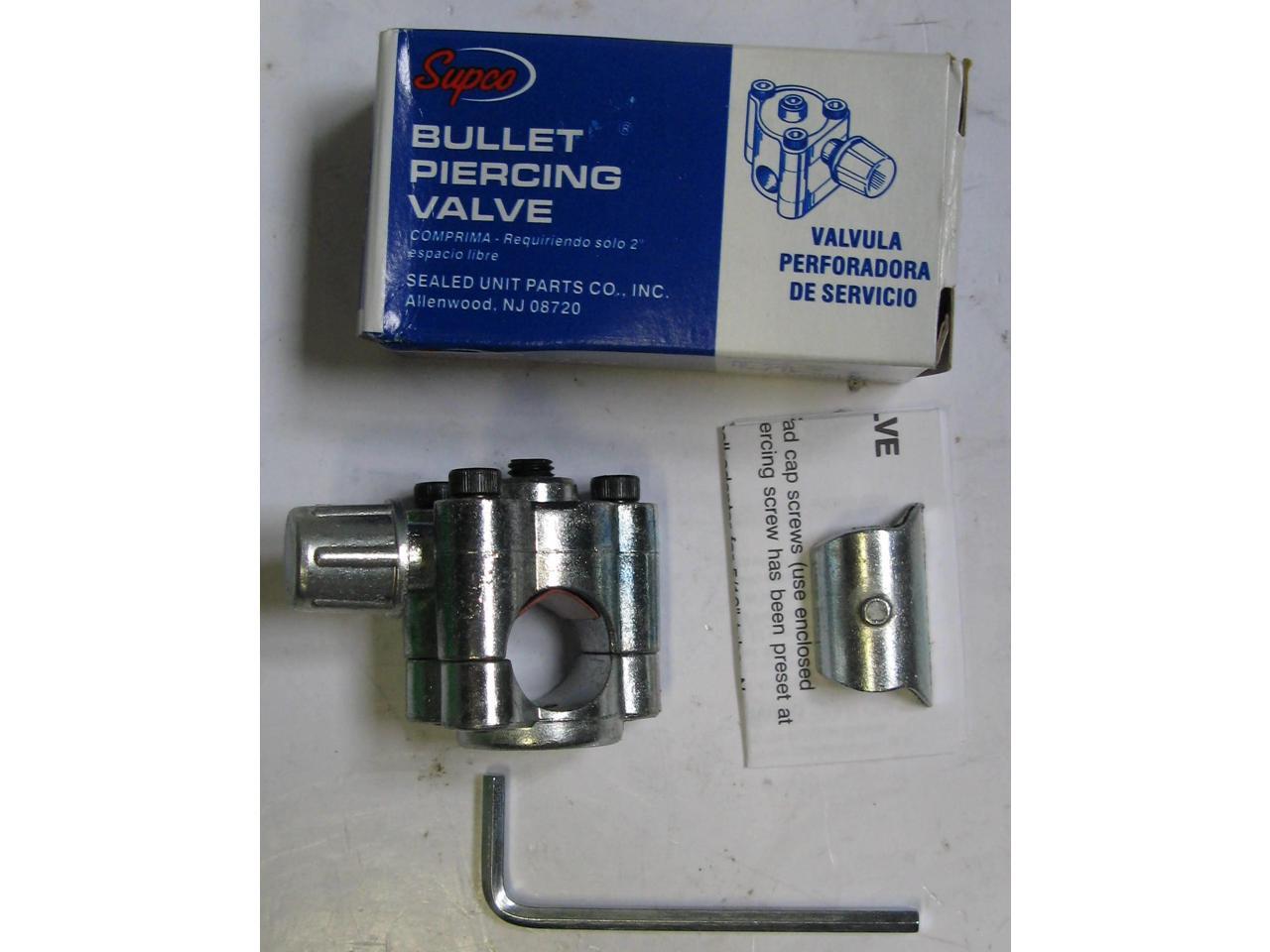 Line Piercing Valve,1/2" and 5/8" OD SUPCO BPV21 - Newegg.com