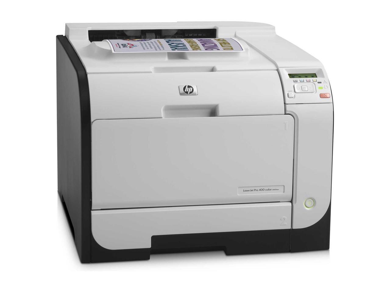 Refurbished: HP LaserJet Pro 400 M451nw Color Printer CE956A - Newegg.com