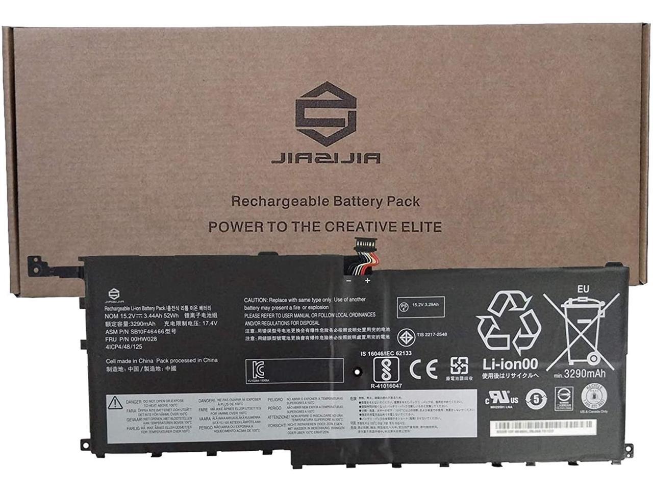 JIAZIJIA 00HW028 Laptop Battery Replacement for Lenovo ThinkPad X1 Yoga ...