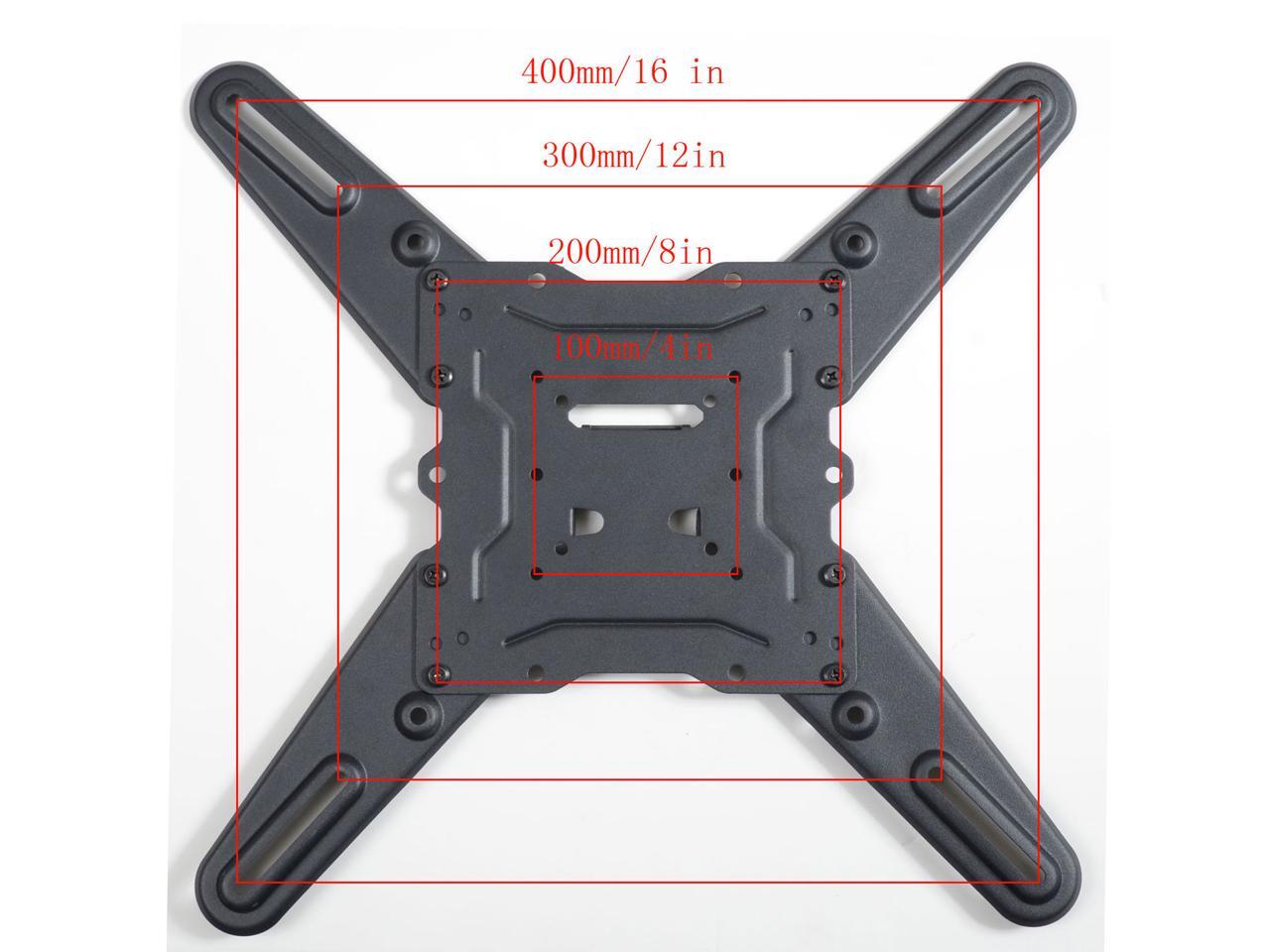 VideoSecu Full Motion TV Wall Mount for SCEPTRE 32 40 inch LCD LED HDTV ...