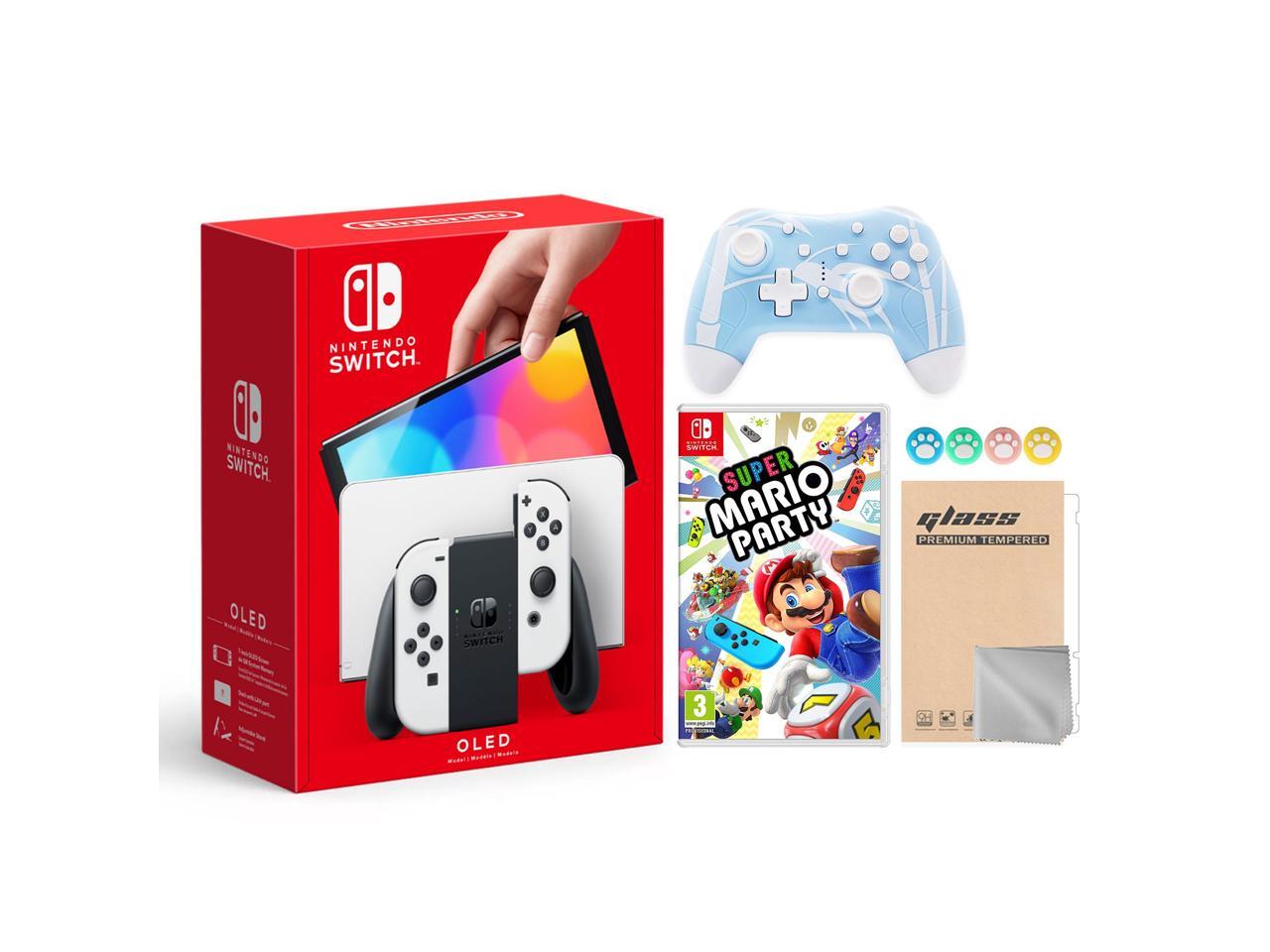 2021 New Nintendo Switch Oled Model White Joy Con 64gb Console Improved