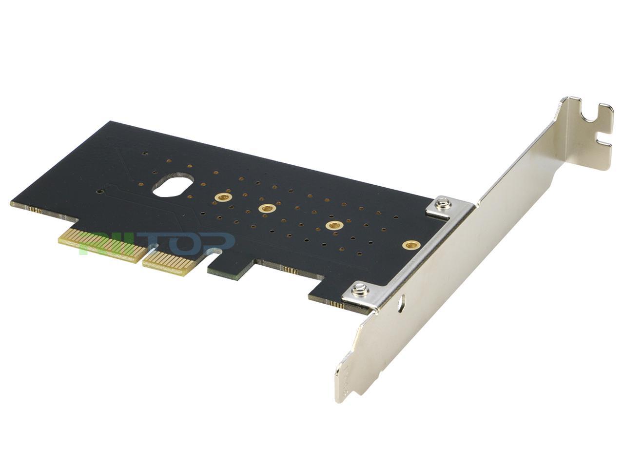 RIITOP NVMe PCIe Adapter NVMe to PCIe 3.0/4.0 x4 Converter Card Support ...