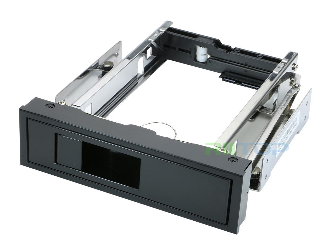 RIITOP 5.25 inch HDD Caddy Hard Drive Internal Mobile Rack Hot Swap for ...