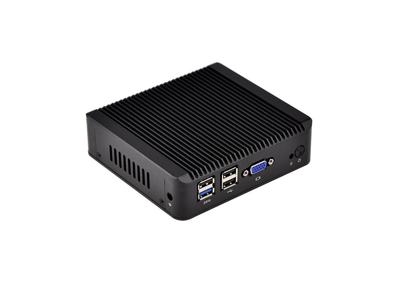 Qotom Q190G4 S02 Barebone PC for pfSense - J1900 Quad-Core CPU, 4 Intel ...