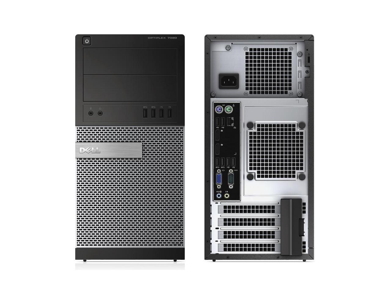 Refurbished: Dell OptiPlex 7020 MT/Core i5-4590 @ 3.3 GHz/12GB DDR3/1TB ...