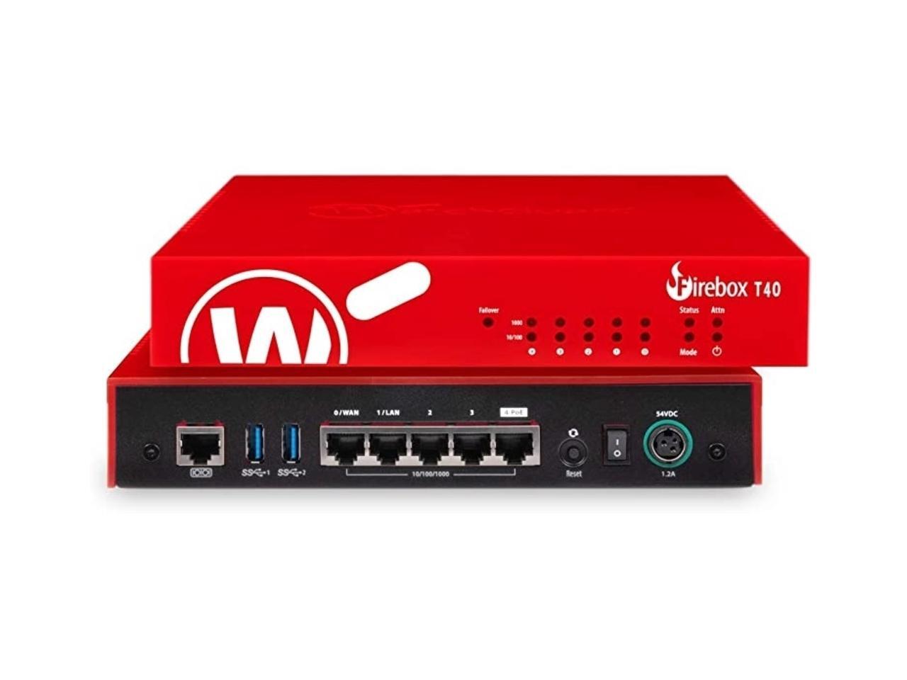 WatchGuard Firebox T40 with 3Y Basic Security Suite (WGT40033US ...