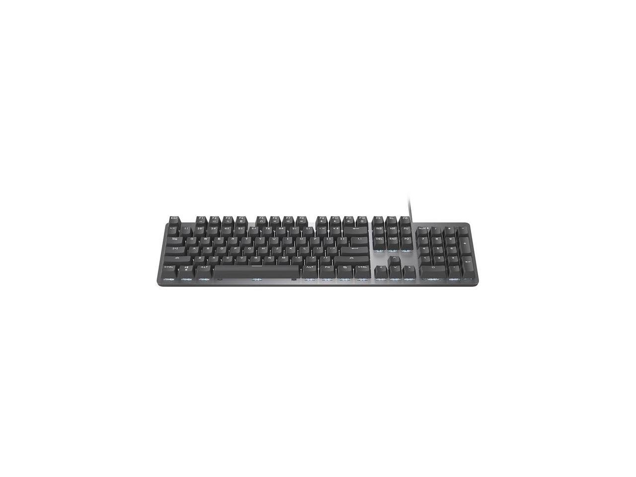 Logitech K845 104-key TTC Brown Switch Mechanical Illuminated Keyboard ...