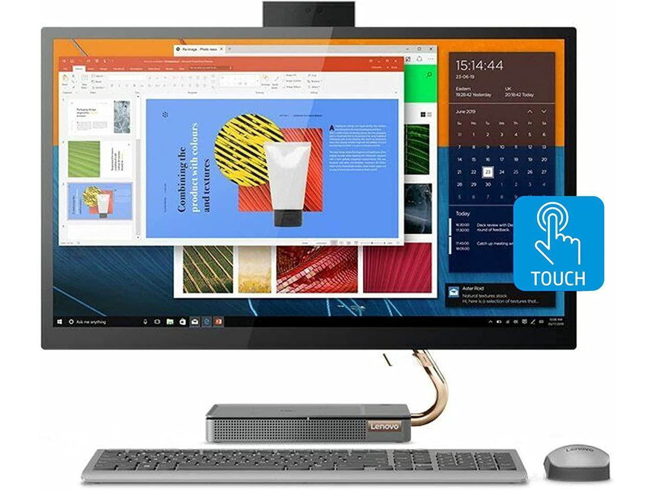 Lenovo IdeaCentre AIO 5i Desktop, 23.8" FHD IPS Touch 250 nits, i5 ...
