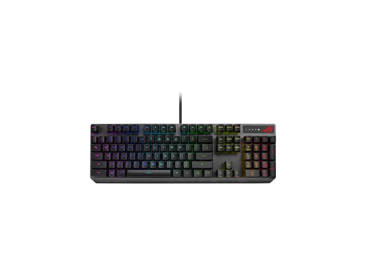 ASUS ROG Strix Scope RX Gaming Keyboard (ROG RX Optical Mechanical ...