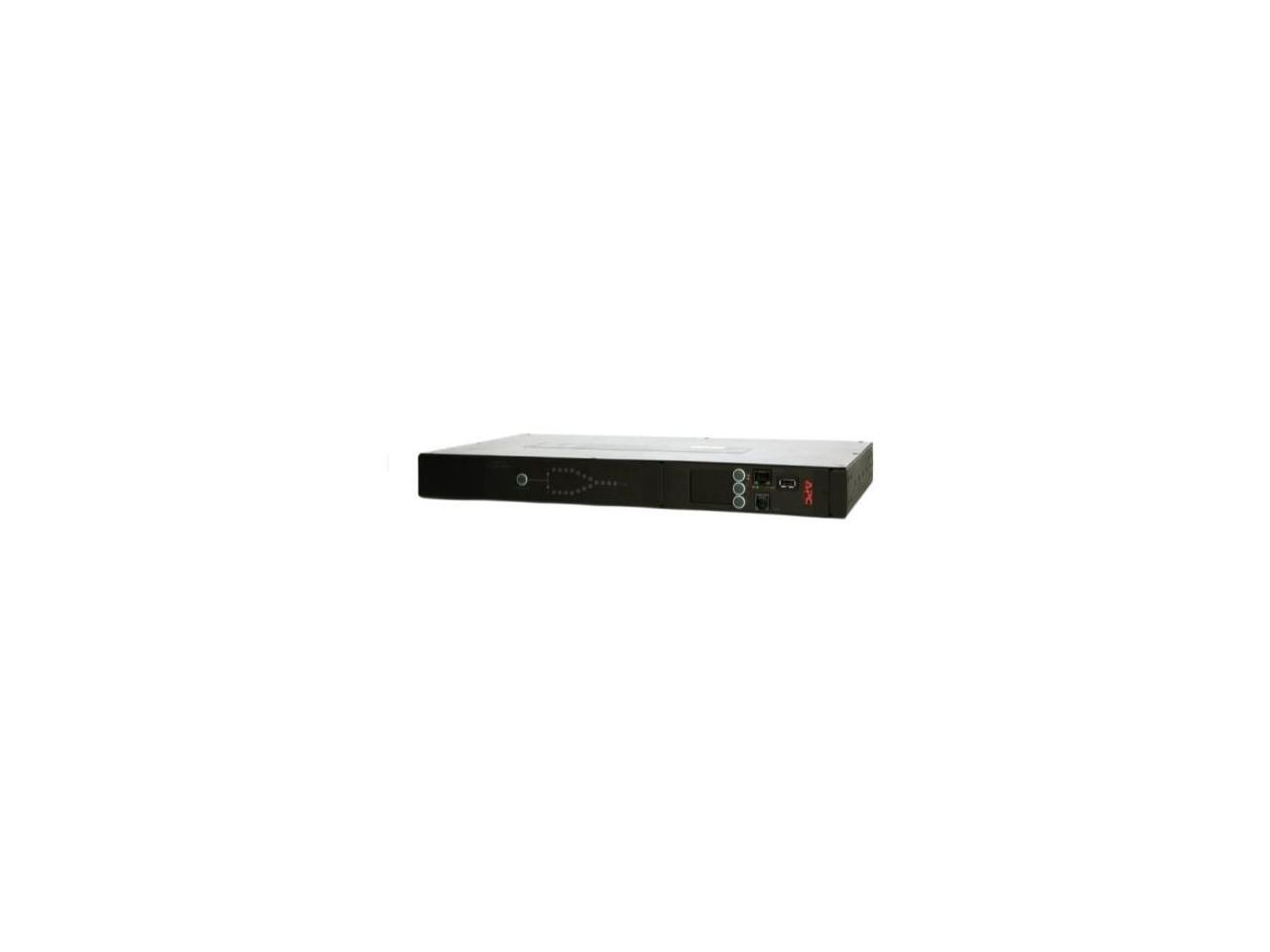 APC AP4430 Rack ATS, 200 / 208V, 20A, L6-20 in, 8 x C13, 1 x C19 out ...