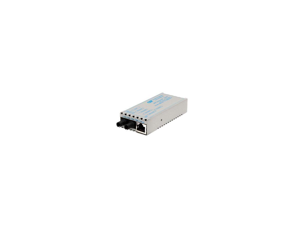 Omnitron miConverter GX/T Gigibit Ethernet to Fiber Media Converter - Newegg.com
