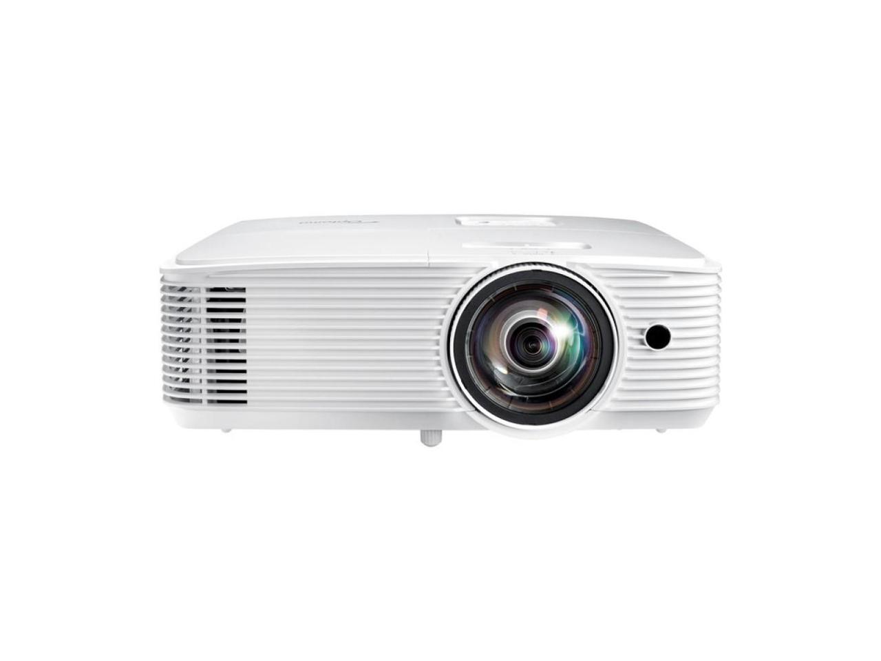 Optoma W309ST WXGA 1280 x 800 3800 Lumens DLP Projector - White ...