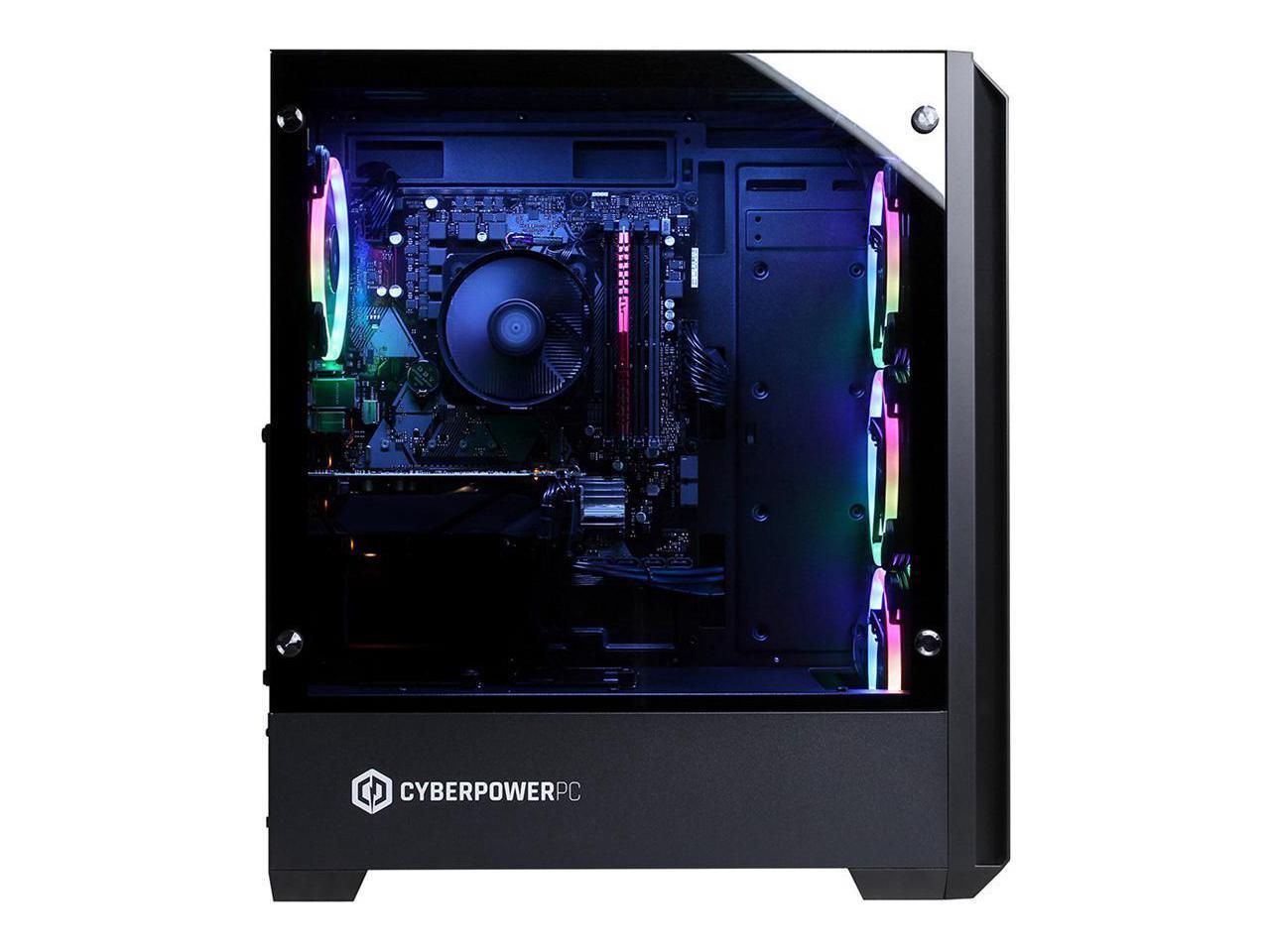 CyberPower GXI1190V3 Gaming Computer i5-9600K 8GB 512GB SSD W10H NVIDIA ...
