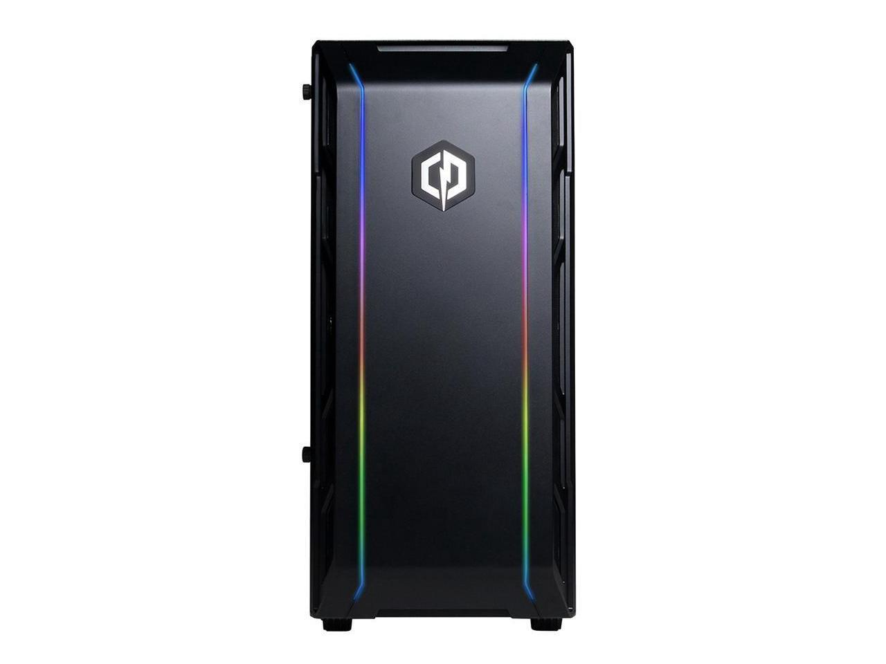 Cyberpower SLC10760 Gaming Desktop Computer R7-3800X 16GB 1TB SSD W10 ...