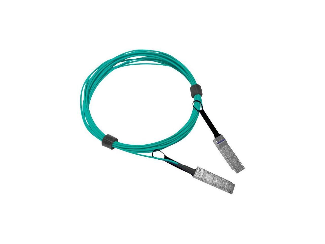 Mellanox Active Fiber Cable, IB HDR, up to 200Gb/s, QSFP56, LSZH, Black ...