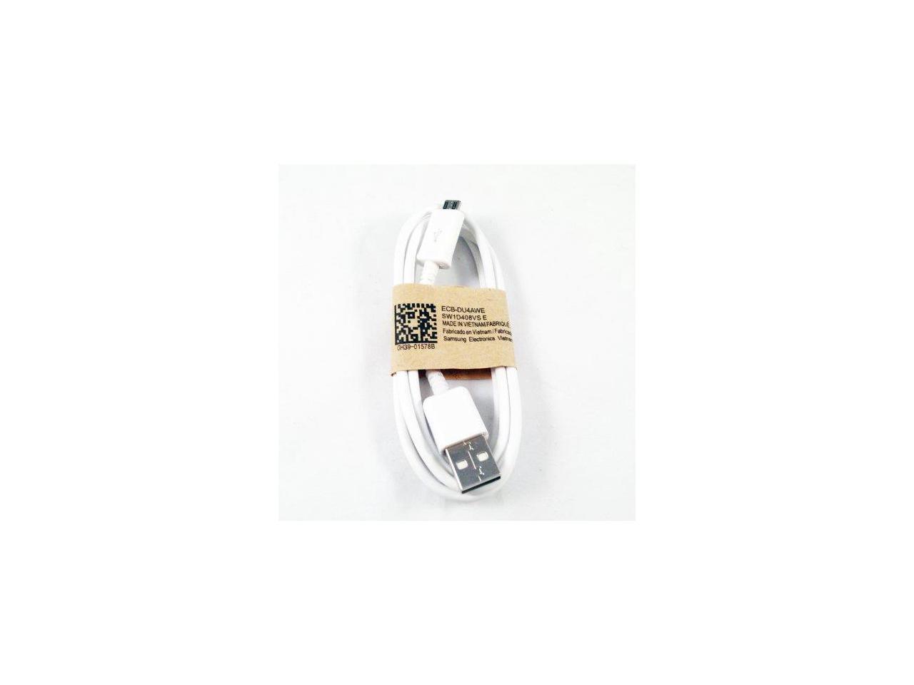 Samsung Original OEM 3 Foot White USB Data Cable - Newegg.com
