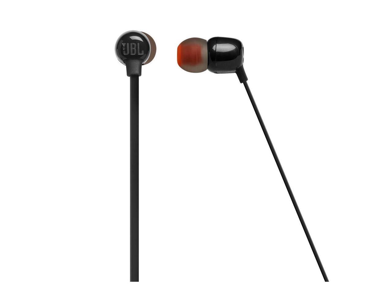 JBL Tune 115 Wireless In-Ear Headphone with 3-Button Remote (Black ...