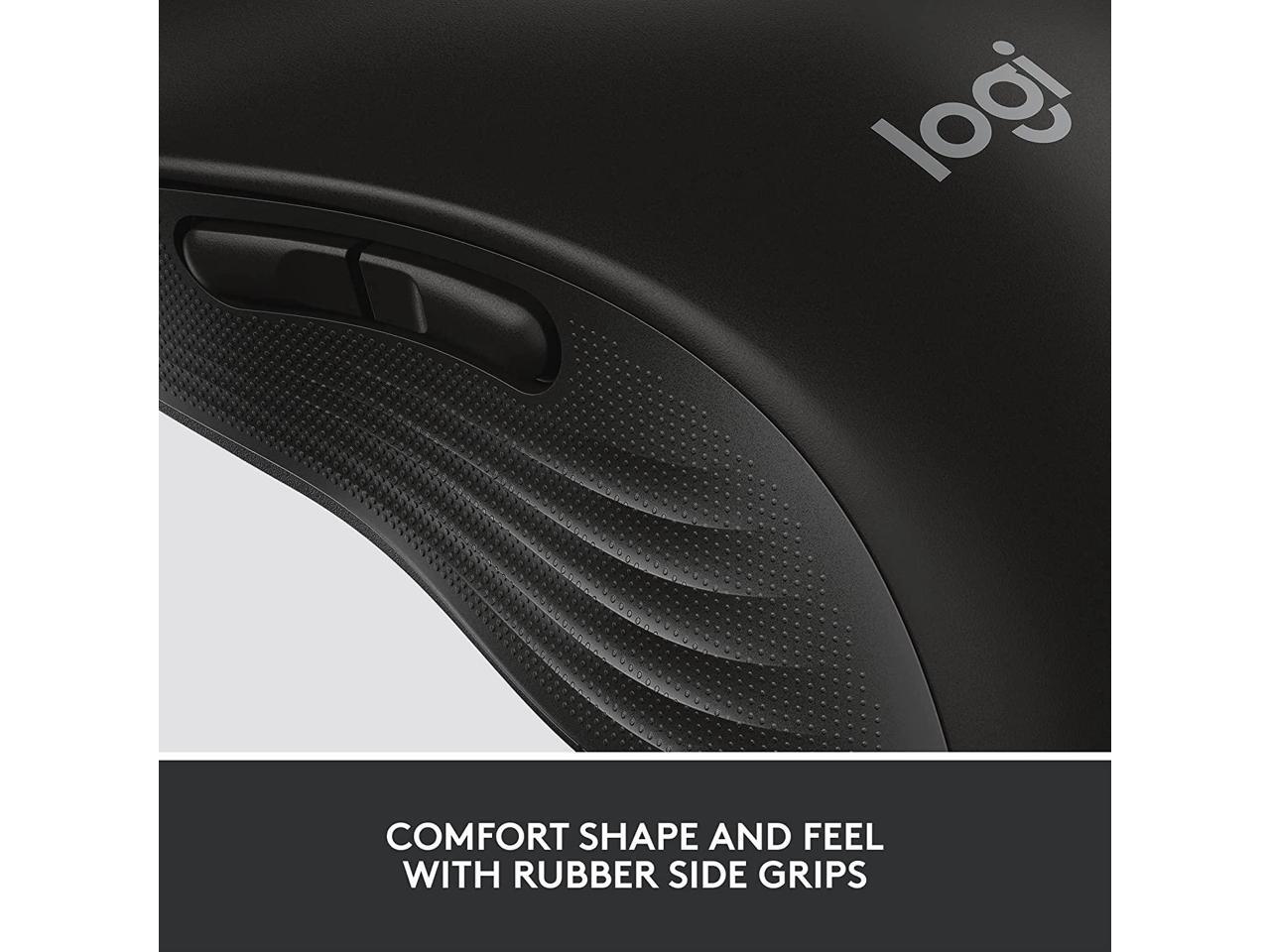 Logitech Signature M650 L Full Size Wireless Mouse - for Large Sized ...