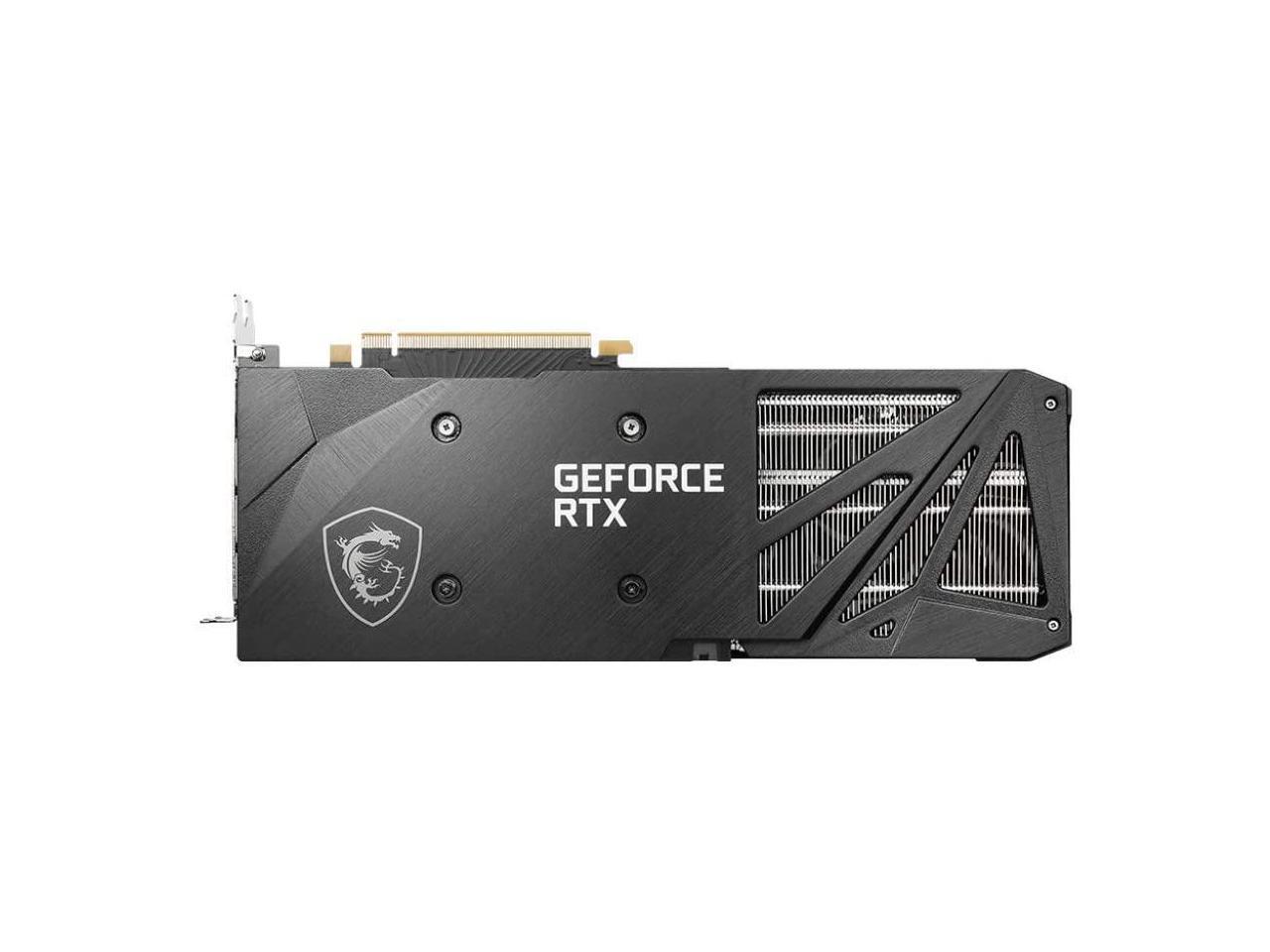 MSI Gaming GeForce RTX 3060 12GB 15 Gbps GDRR6 192-Bit HDMI/DP PCIe 4 ...