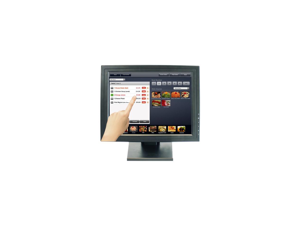 Angel POS 15" Touch Screen POS TFT LCD TouchScreen Monitor for ...