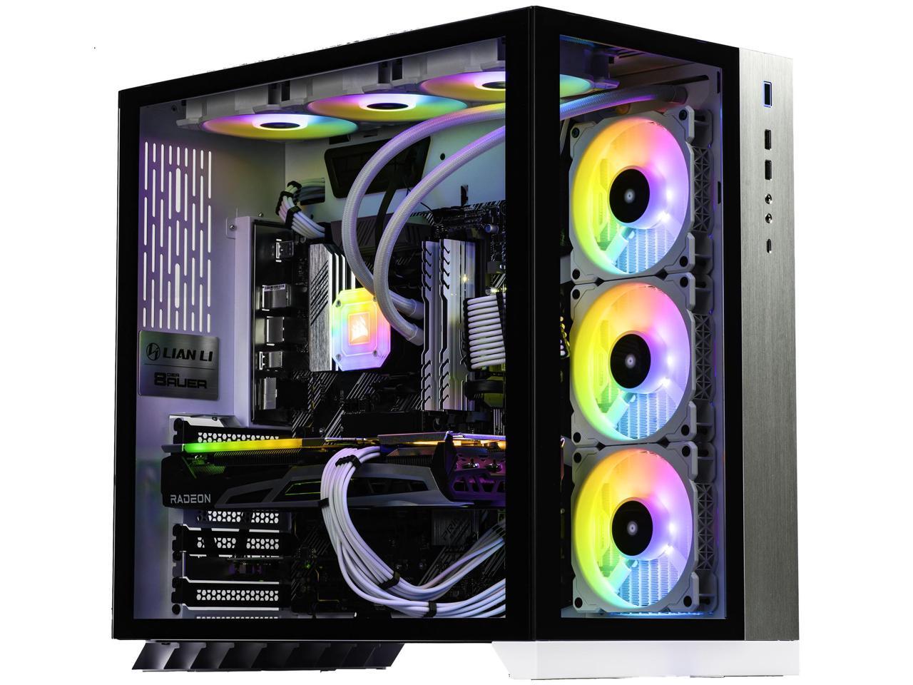 Velztorm Lux Custom Built Gaming Desktop PC White (AMD Ryzen 9 - 5950X ...
