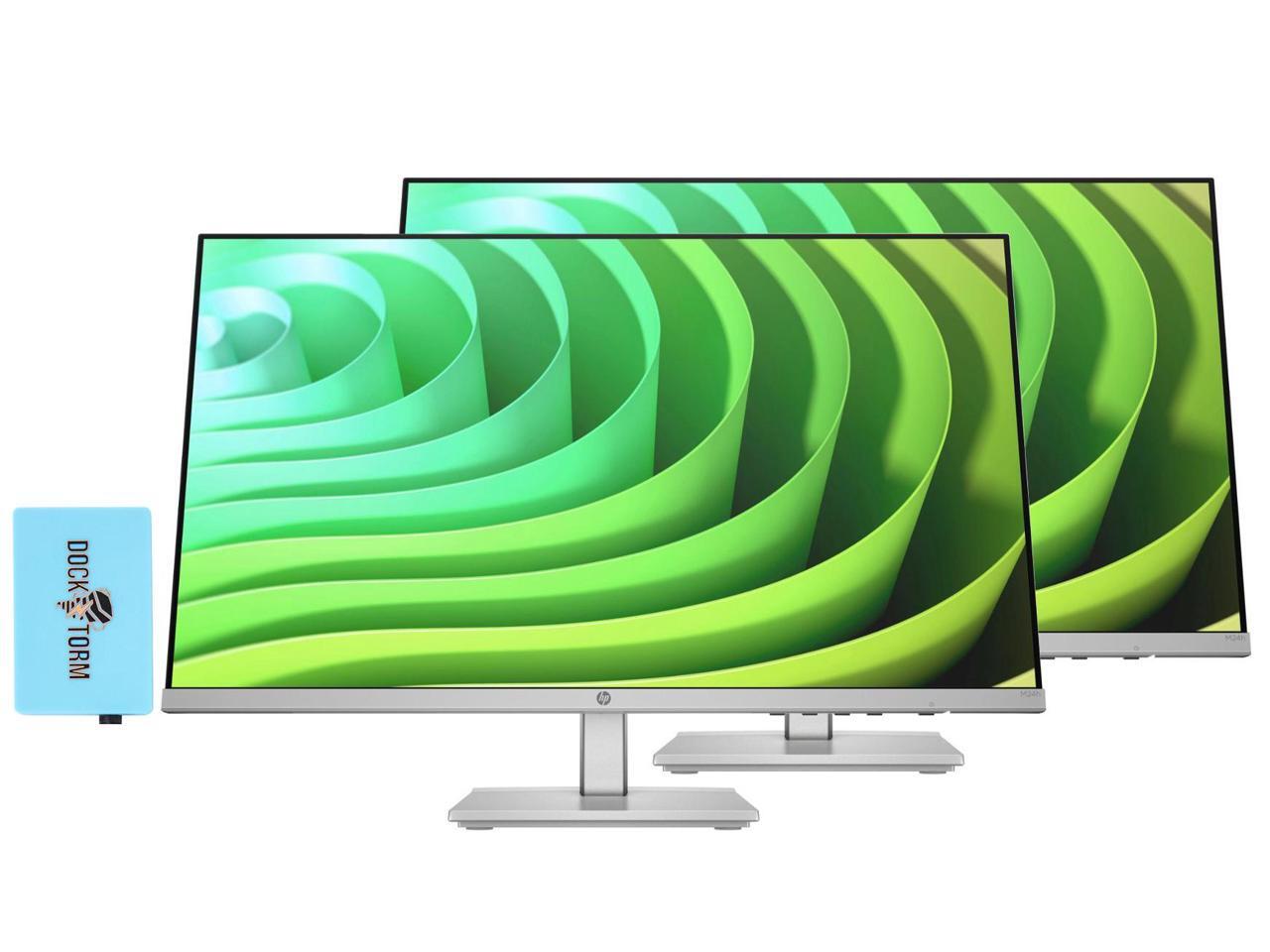 HP M24h IPS LED FHD FreeSync Monitor 76D15AA#ABA Bundle with Docztorm ...