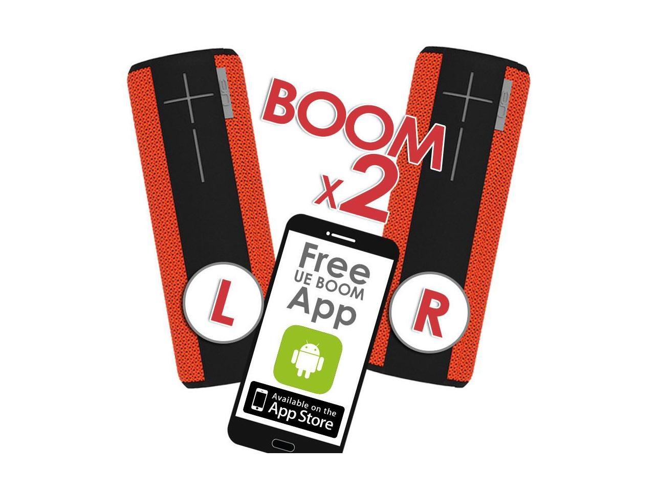 Logitech Ultimate Ears BOOM Wireless Bluetooth Speaker - Black / S ...