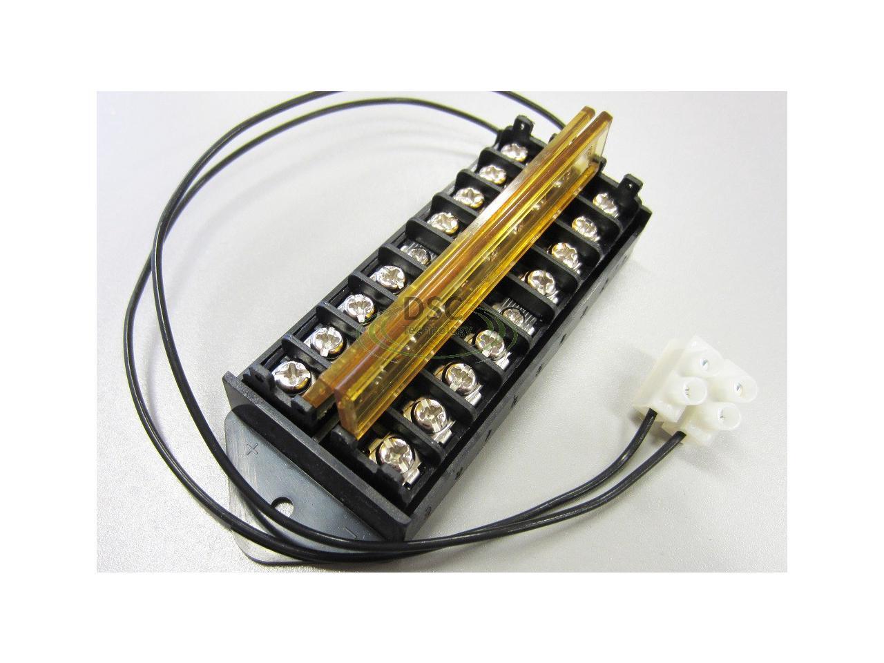 8 Way Terminal Block Bus Bar,Splits 1 Input to 8 Out - Newegg.com