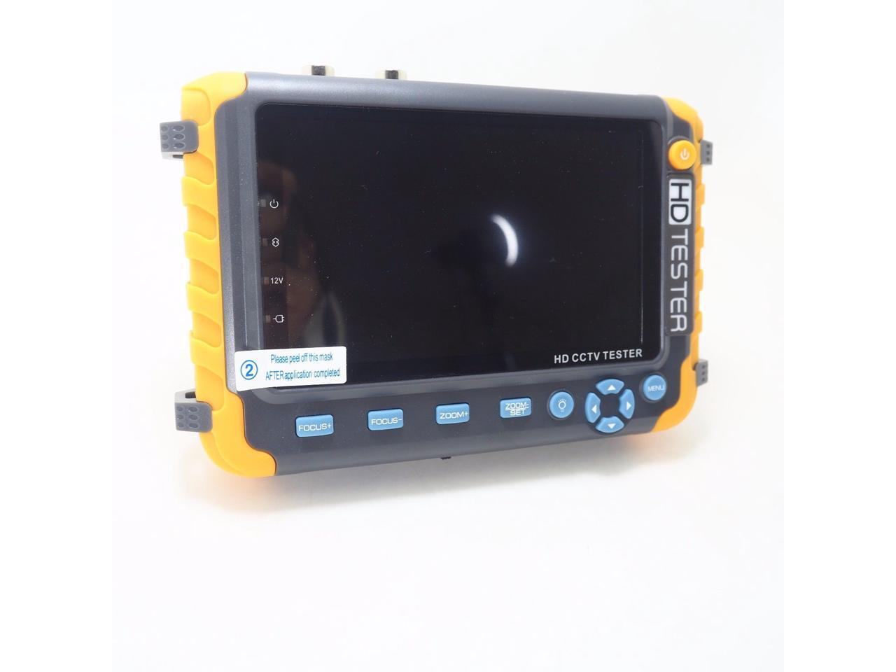 5 Inch CCTV Tester 5MP AHD 5MP TVI 4MP CVI CVBS Coaxial HD Video ...