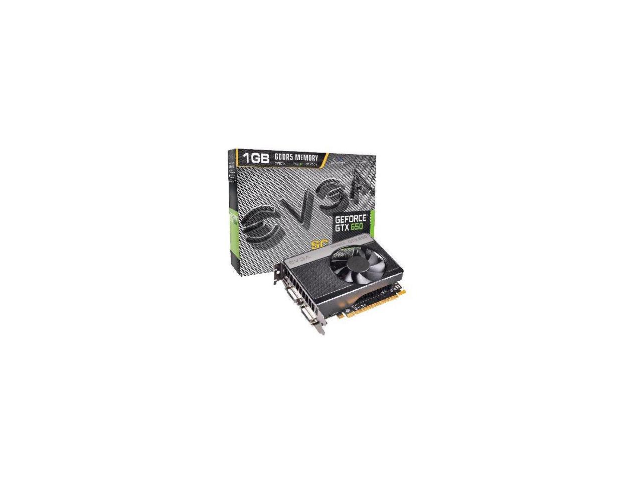 EVGA GeForce GTX 650 Ti SSC 1024MB GDDR5 128bit, Dual Dual-Link DVI ...