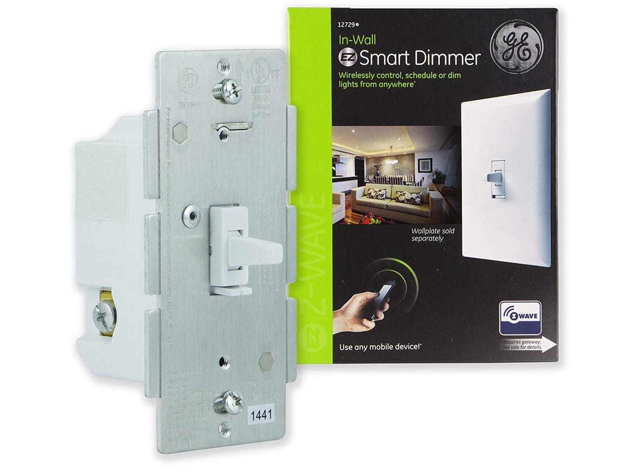 GE Z-Wave Dimmer Wall Toggle Switch (12729) - Newegg.com
