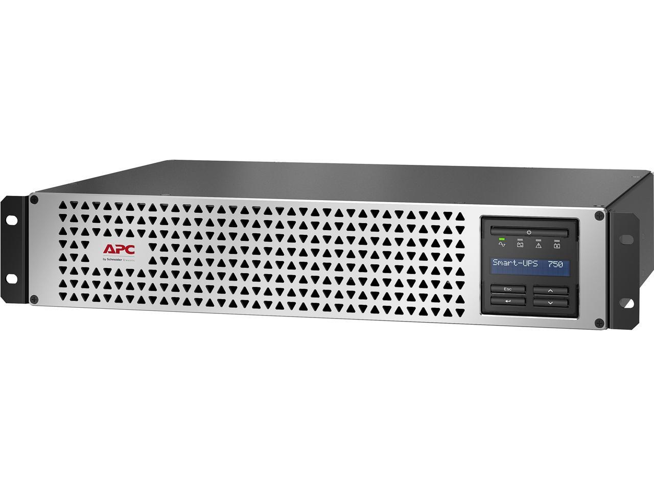 APC SMTL750RM2UC 750VA/600W 120V 6 x NEMA 5-15R 680J Sine Wave Short ...