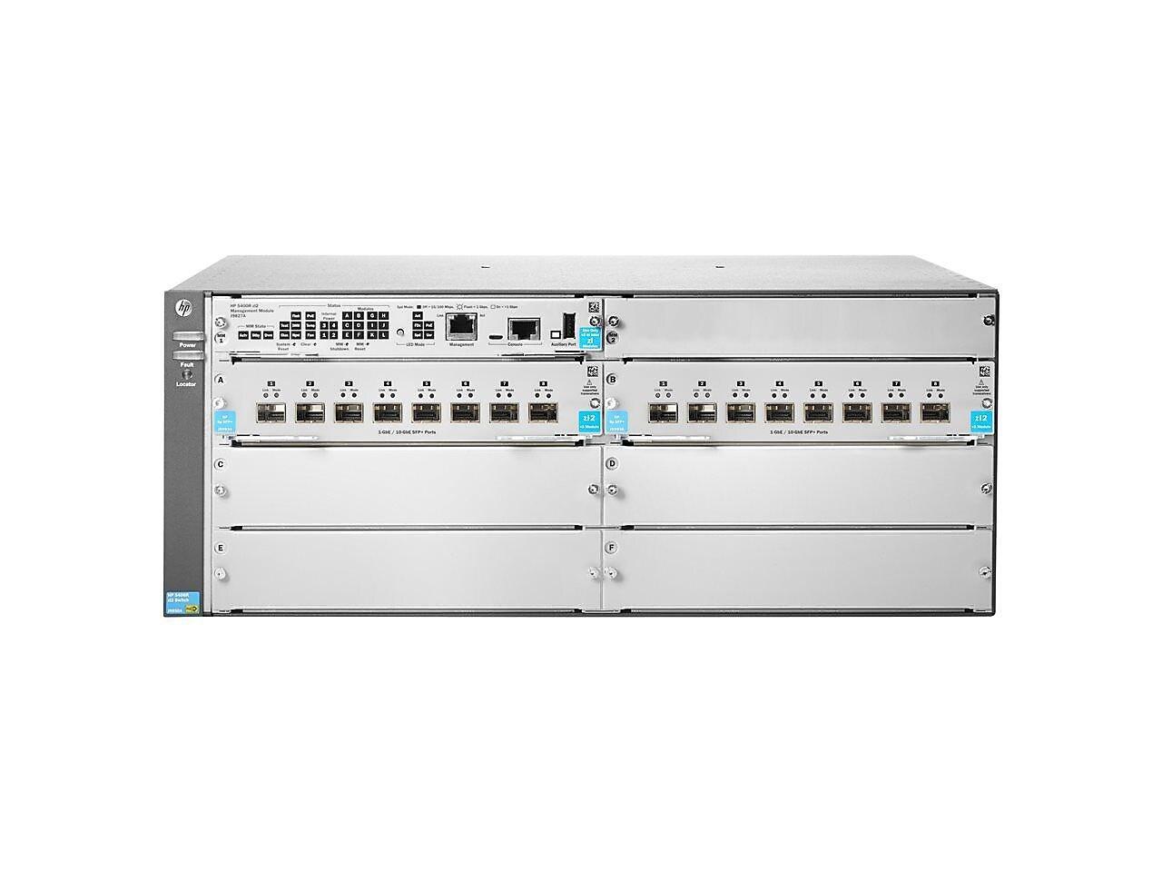 HP 5406R 16-port SFP+ (No PSU) v3 zl2 Modular 10 Gigabit Ethernet ...