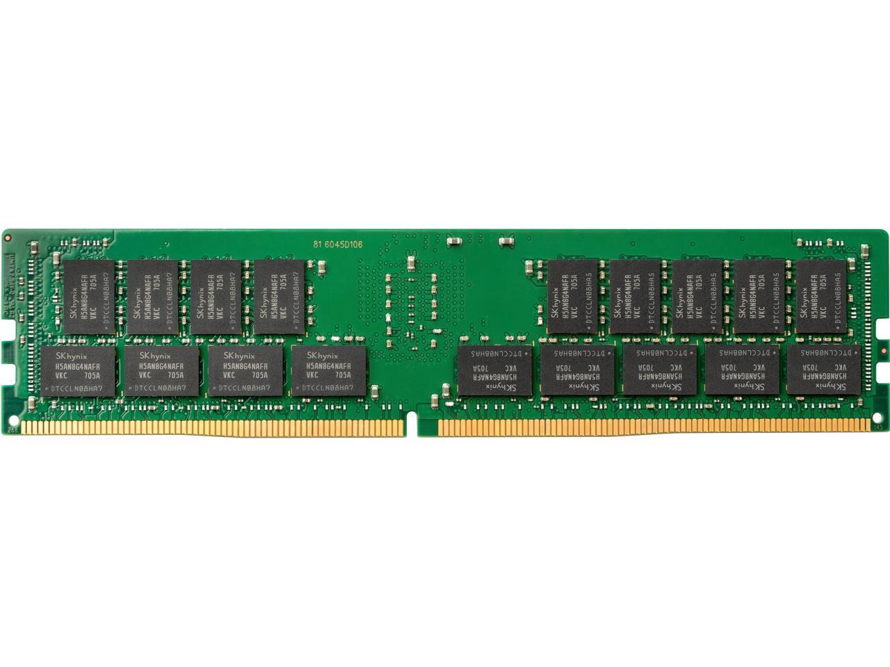 HP - DDR4 - 32 GB - DIMM 288-pin - 2666 MHz / PC4-21300 - 1.2 V 32GB ...