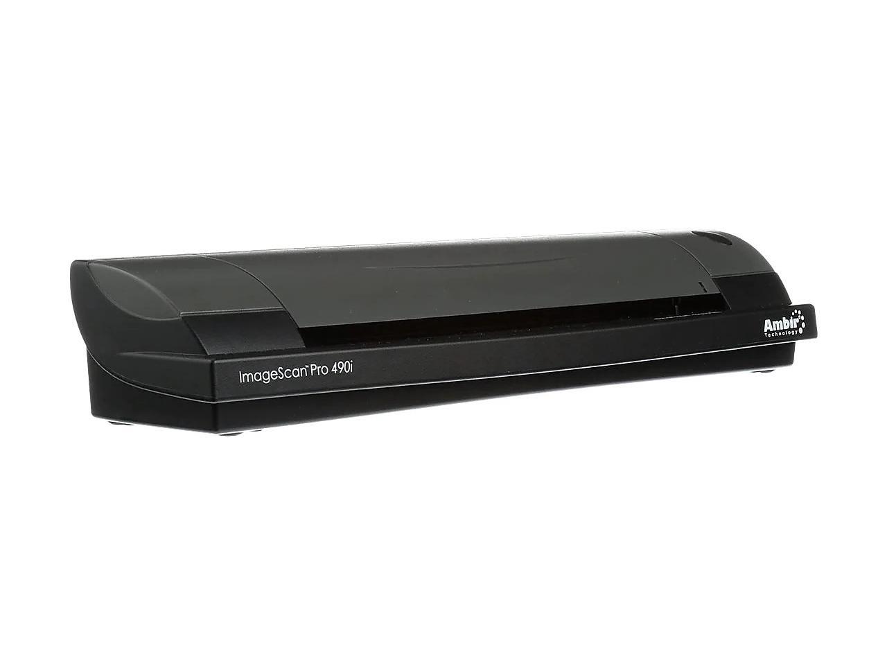 Ambir ImageScan Pro 490i Duplex ID Card and Document Scanner w ...