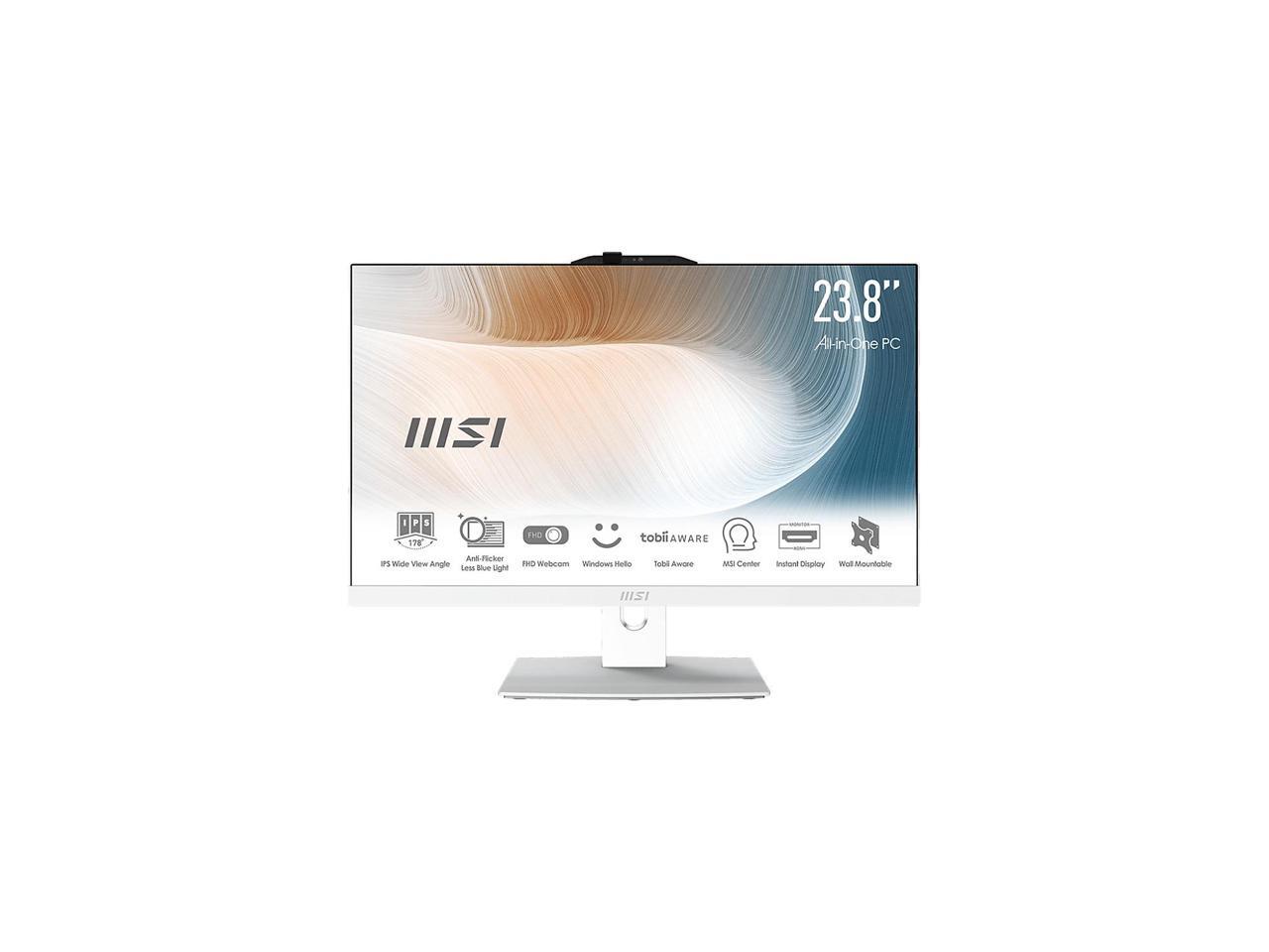 MSI All-in-One Computer Modern AM242TP 12M-055US Intel Core i7-1260P ...