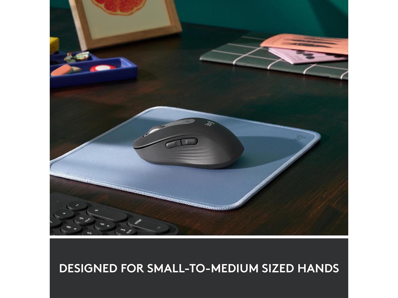 Logitech Signature M650 Wireless Mouse (Graphite) - Newegg.com