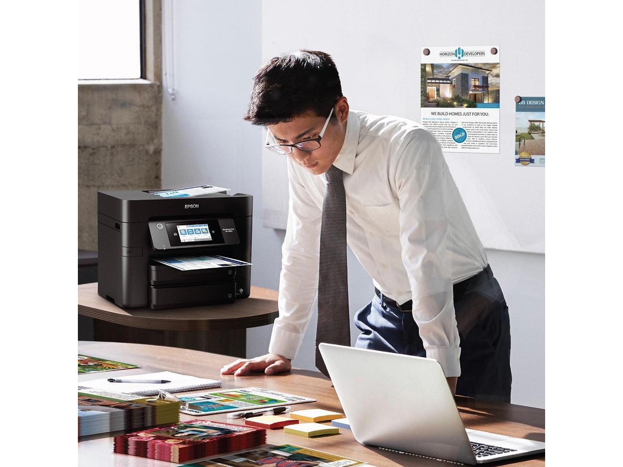 Epson WorkForce Pro WF-4830 Wireless All-in-One Printer - Newegg.com